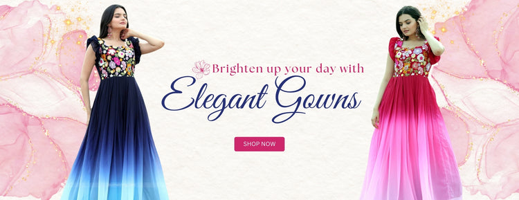 Women Ethnic Wear - Anarkali Suit Set, Sharara & Palazzo Suit, Gown